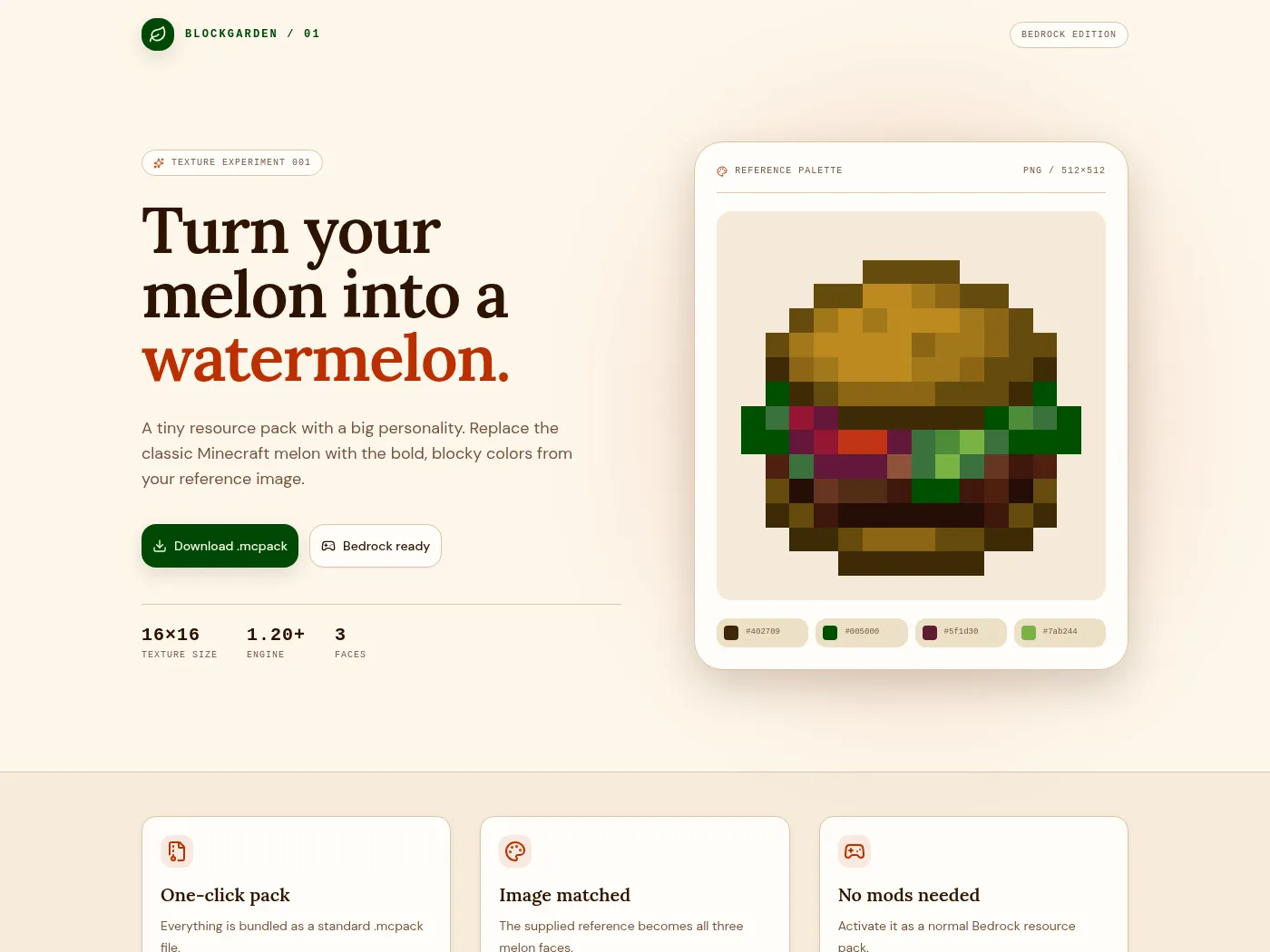 Melon Texture Pack