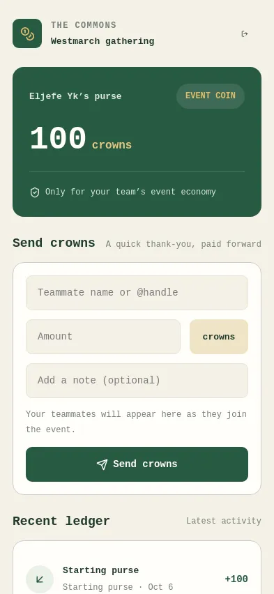 LARP Wallet App