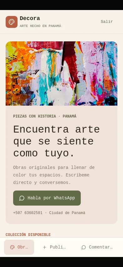 Decora Art Marketplace