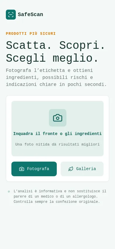 Snap & Scan Product Info