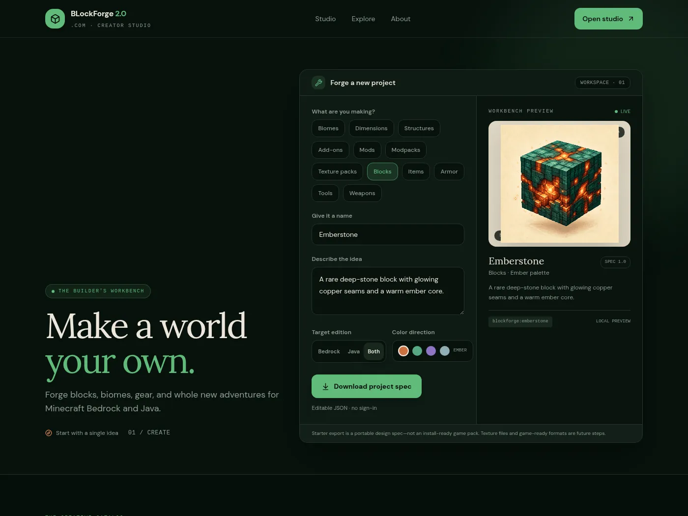 BlockForge 2.0