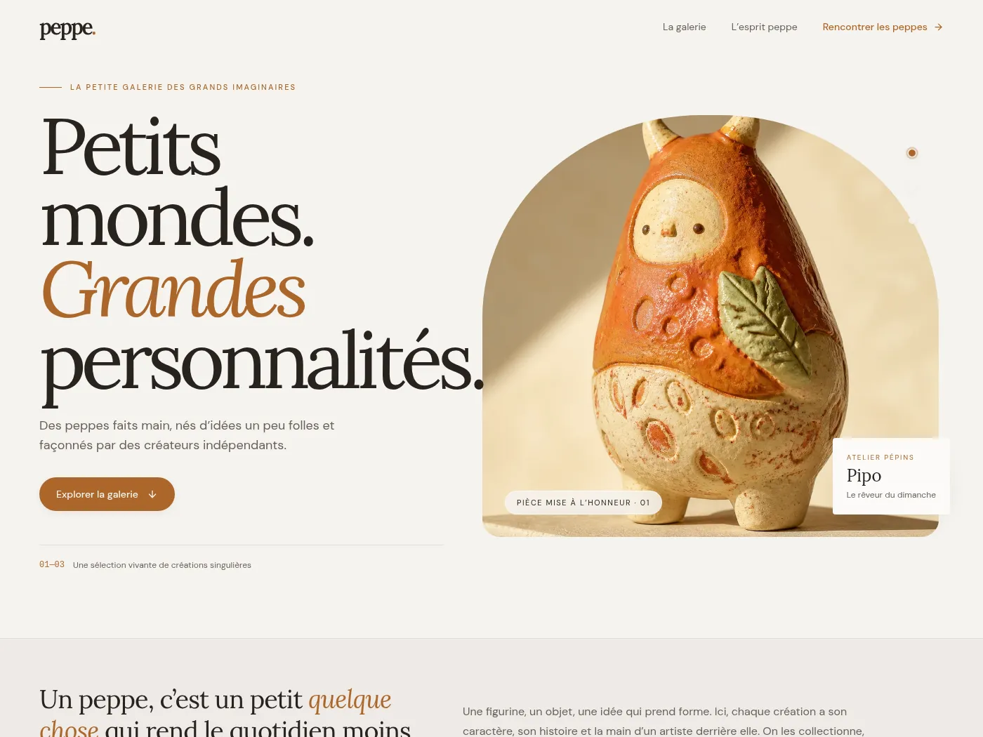 Peppe Web Showcase