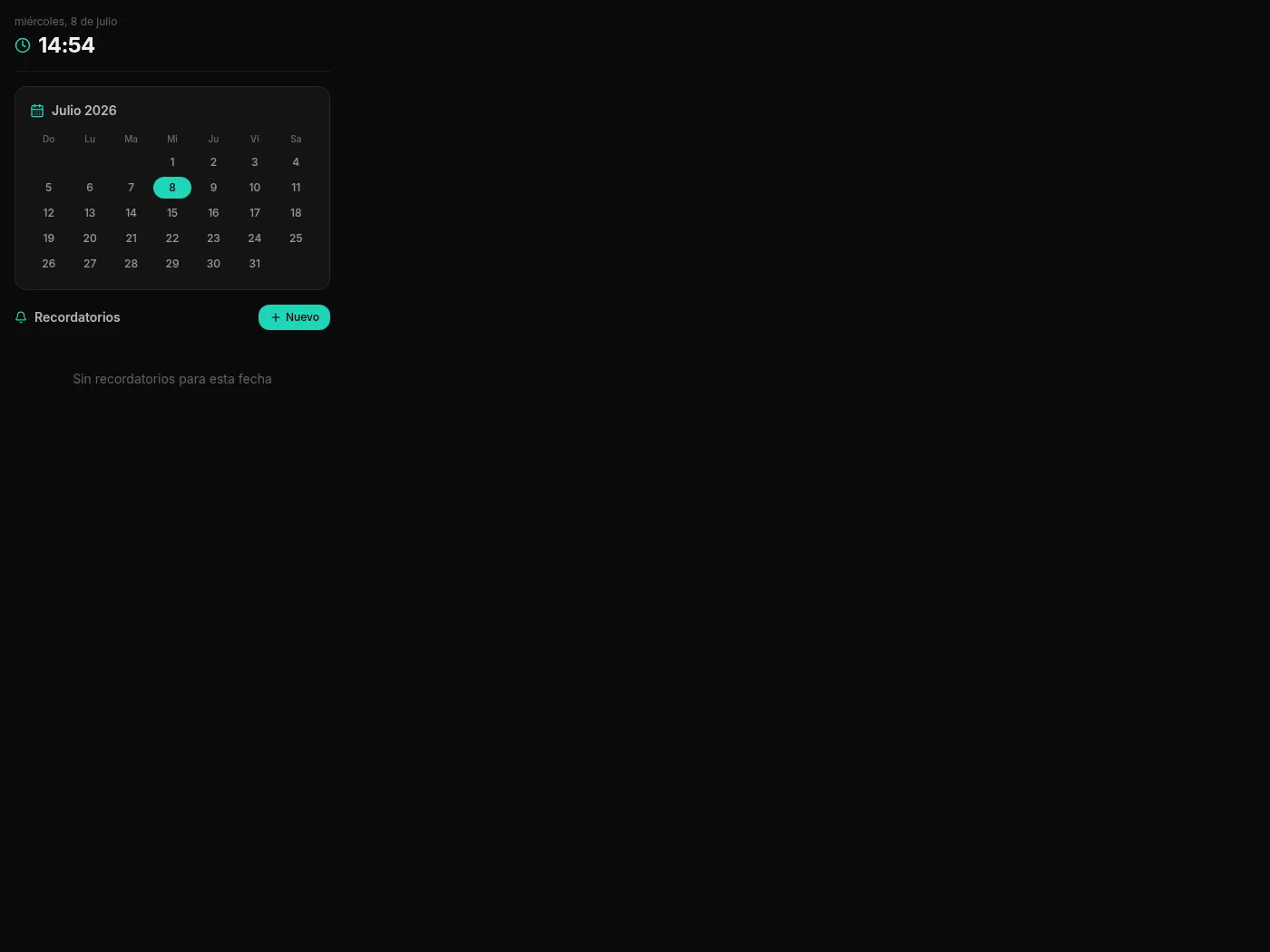 AquaGreen Reminder Extension