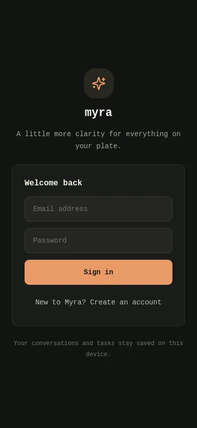 Myra AI Assistant