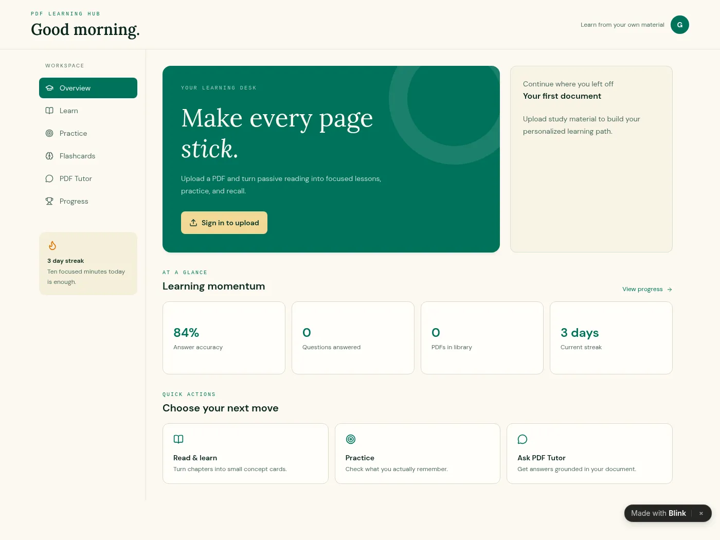 PDF Learning Hub