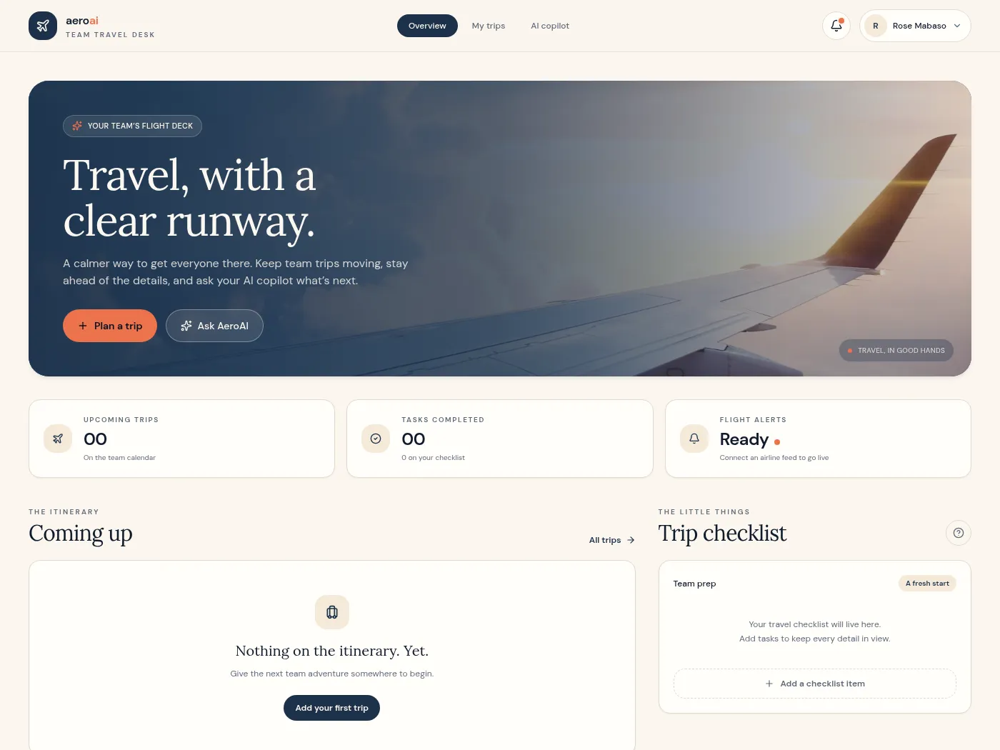 AeroAI Travel Assistant