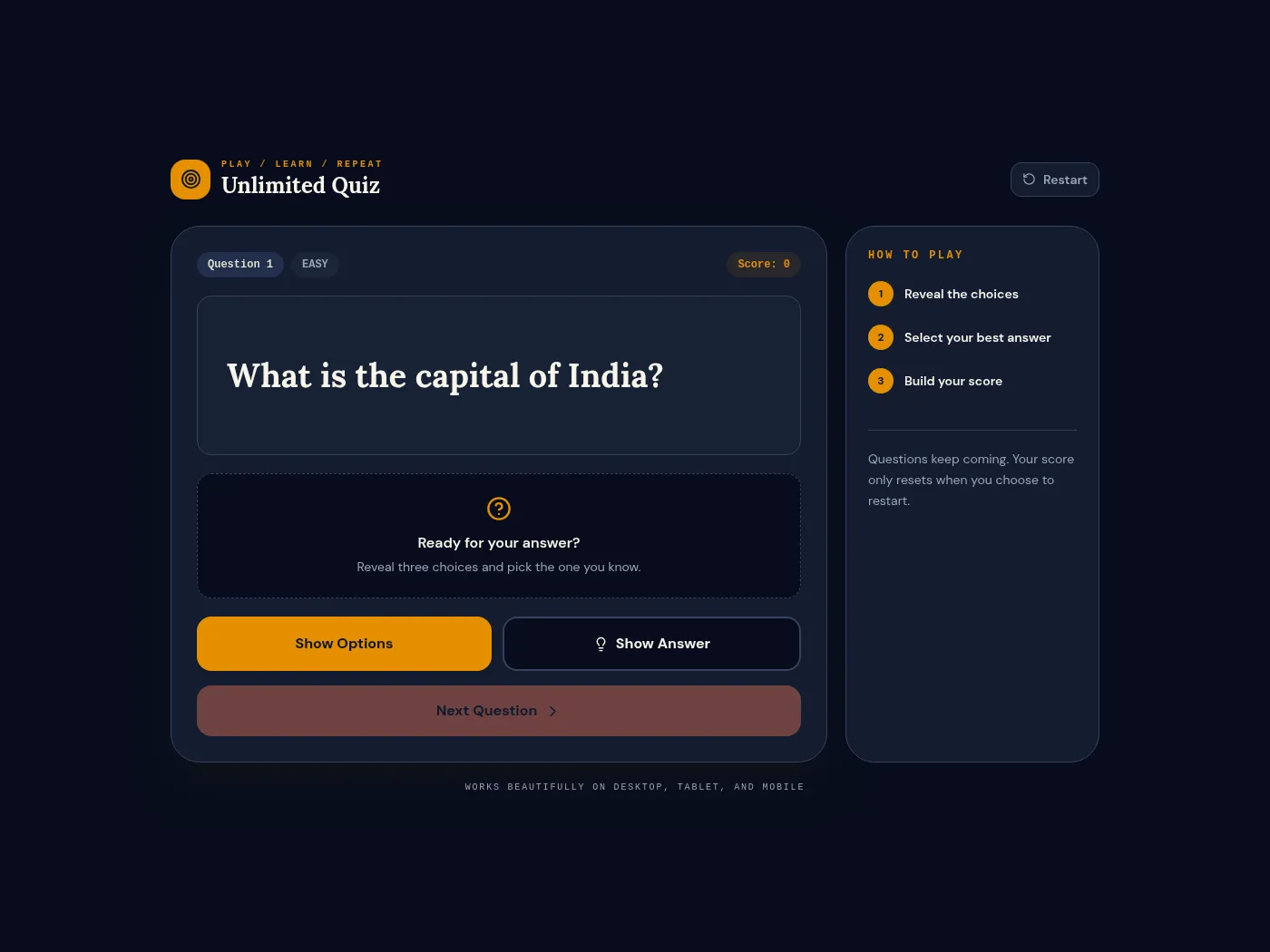 Spin & Win Desktop+Mobile