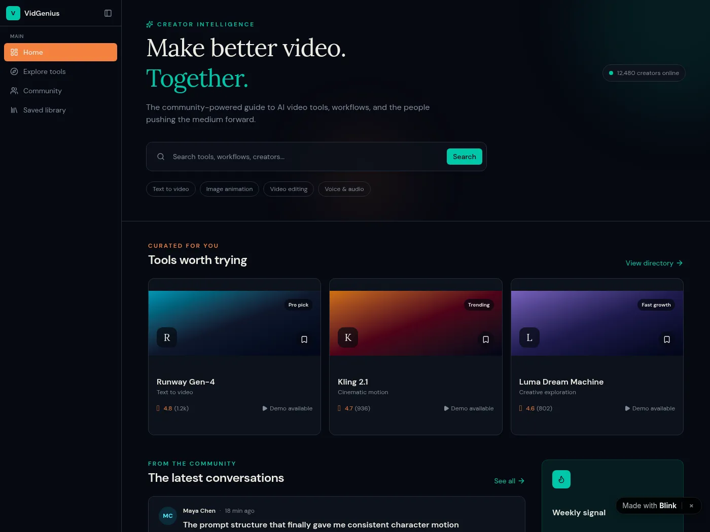 VidGenius Community