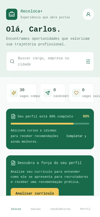 Recoloca+ 45 App