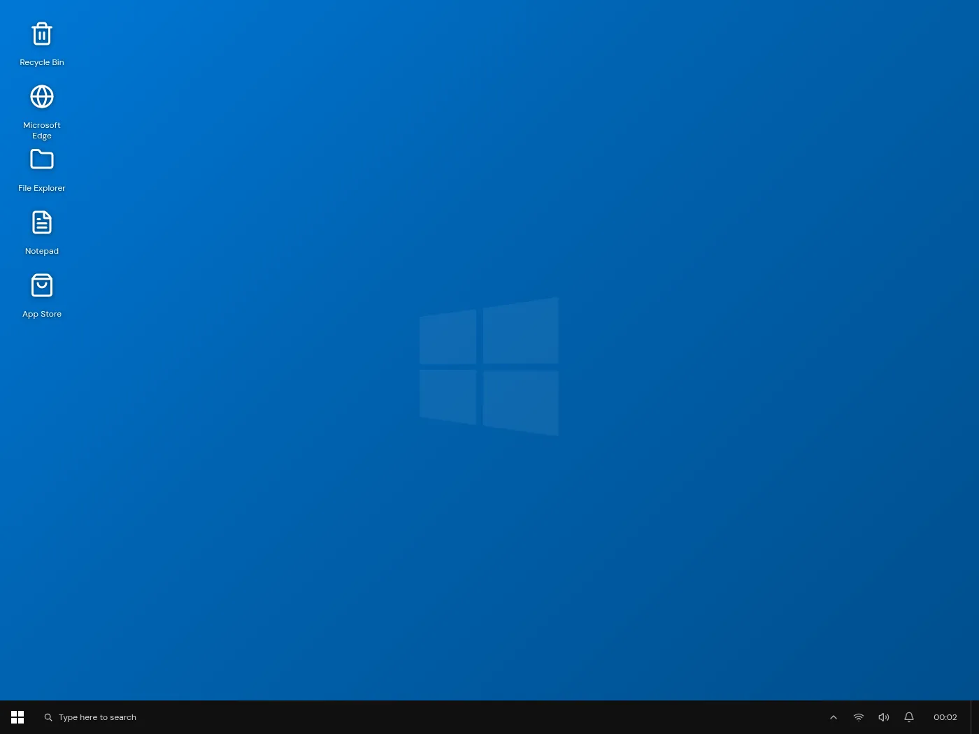WebWin 10 Experience