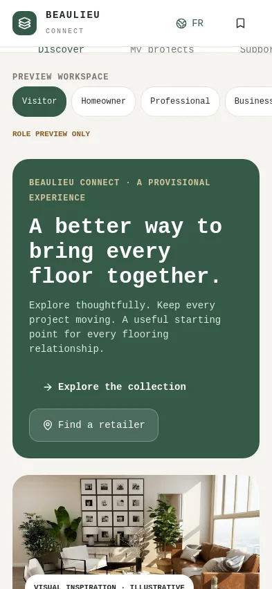 Beaulieu Connect Mobile Suite