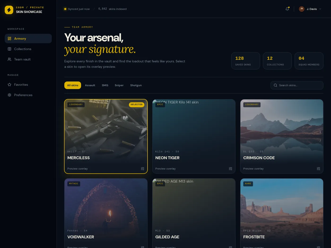 CODM Skin Showcase
