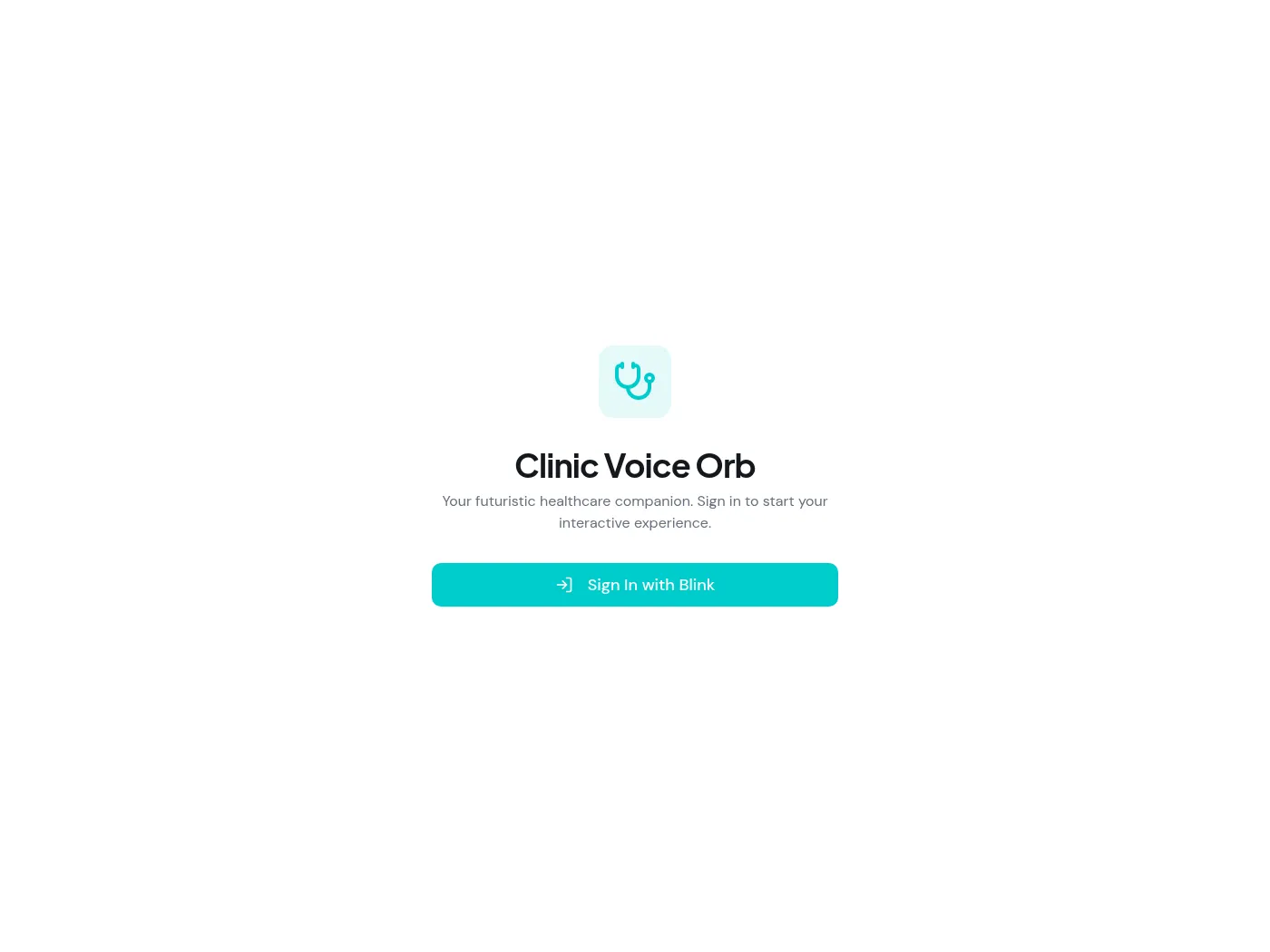 Clinic Voice Orb
