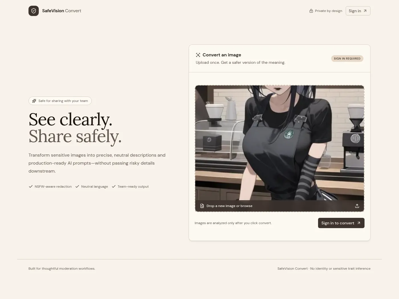SafeVision Convert