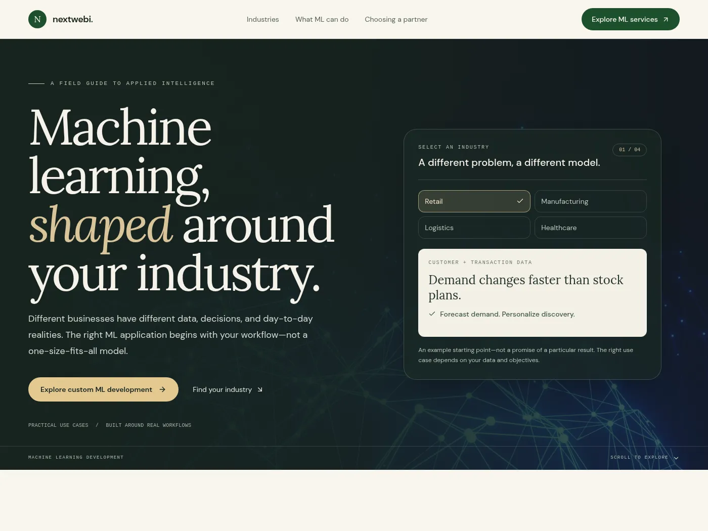 ML Dev Company Hub