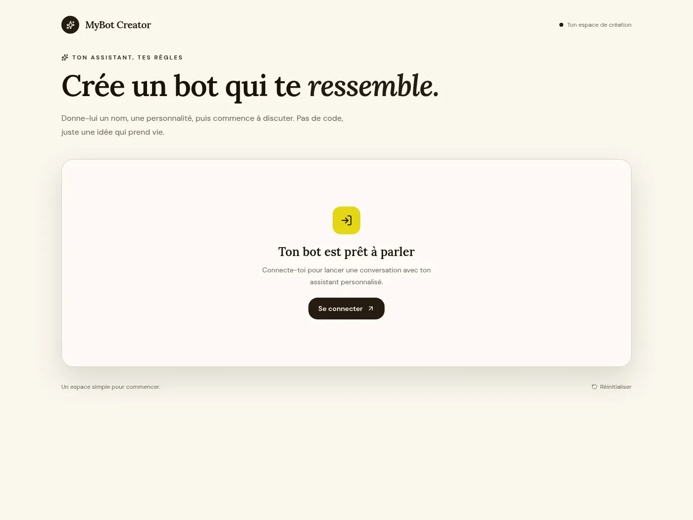 MyBot Creator