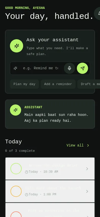 Mobile Task AI Assistant