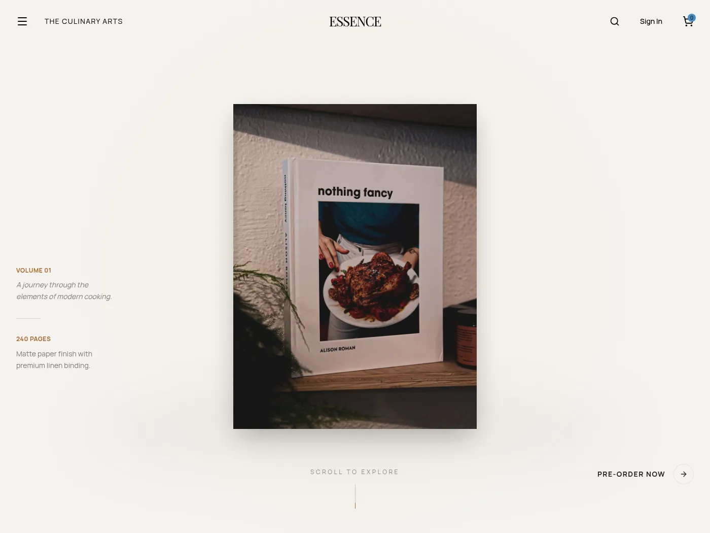 Kitchen Recipe Book Website