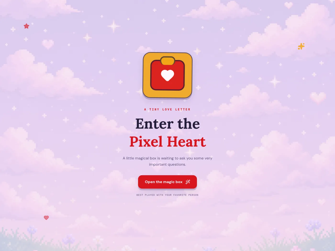 Pixel Heart Quiz