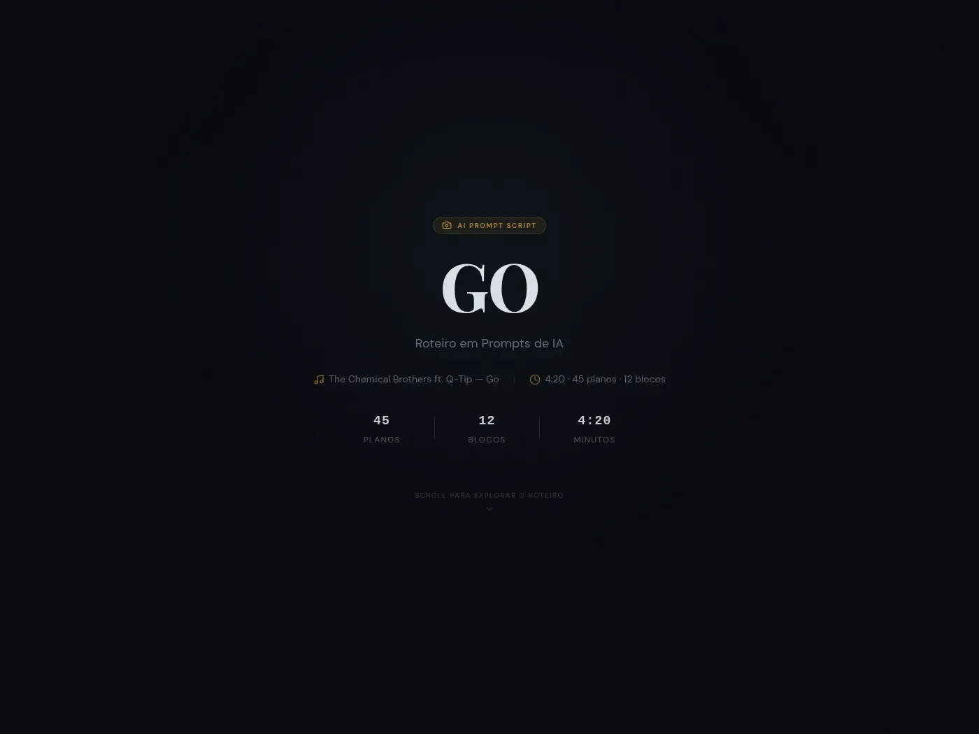 GO — AI Prompt Script