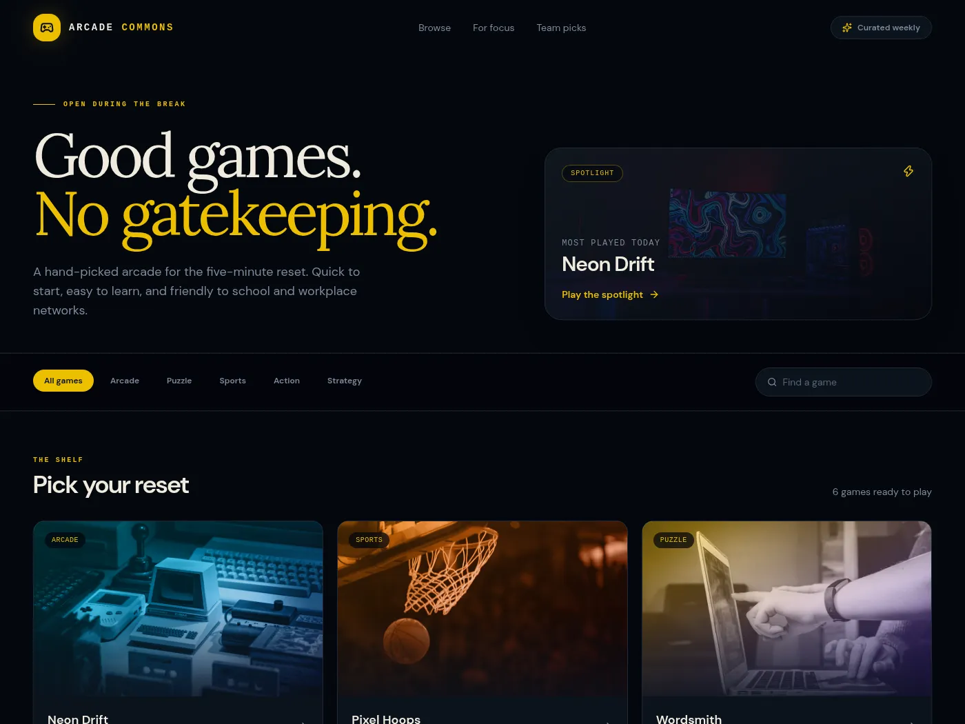 Unblocked Games Hub