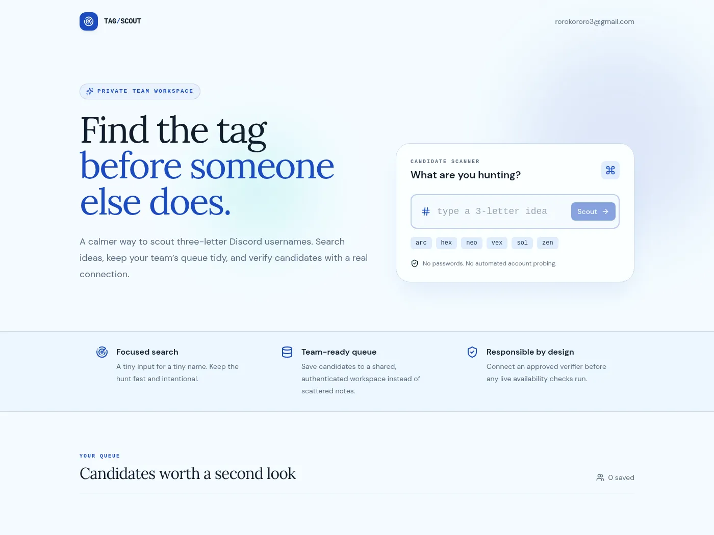 Discord Tag Finder
