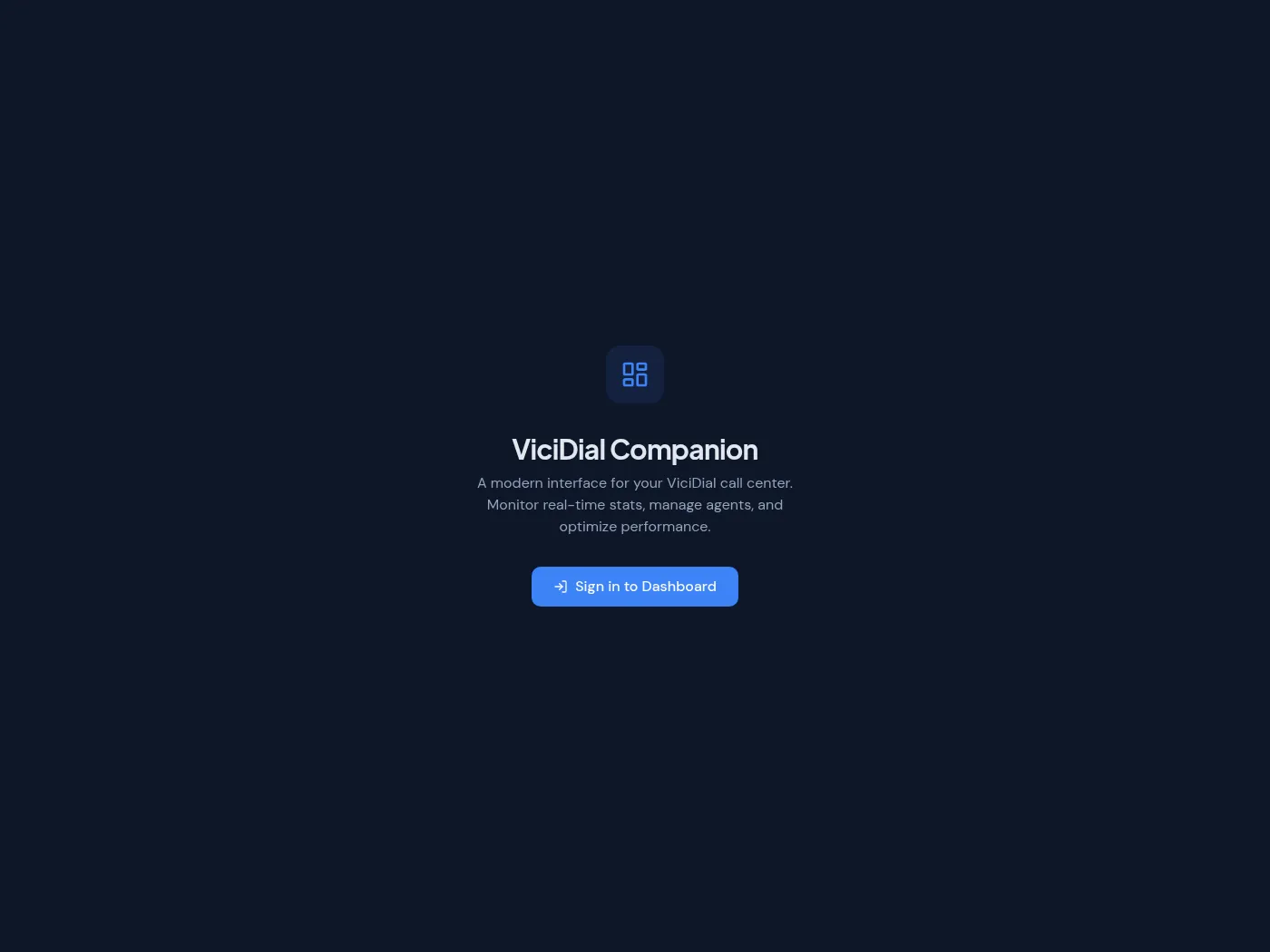ViciDial Companion