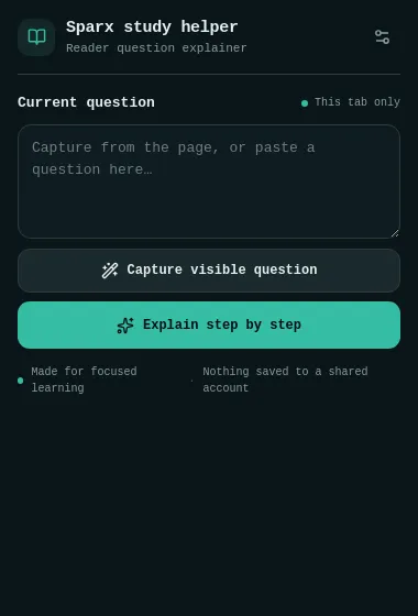 Sparx Explainer Extension