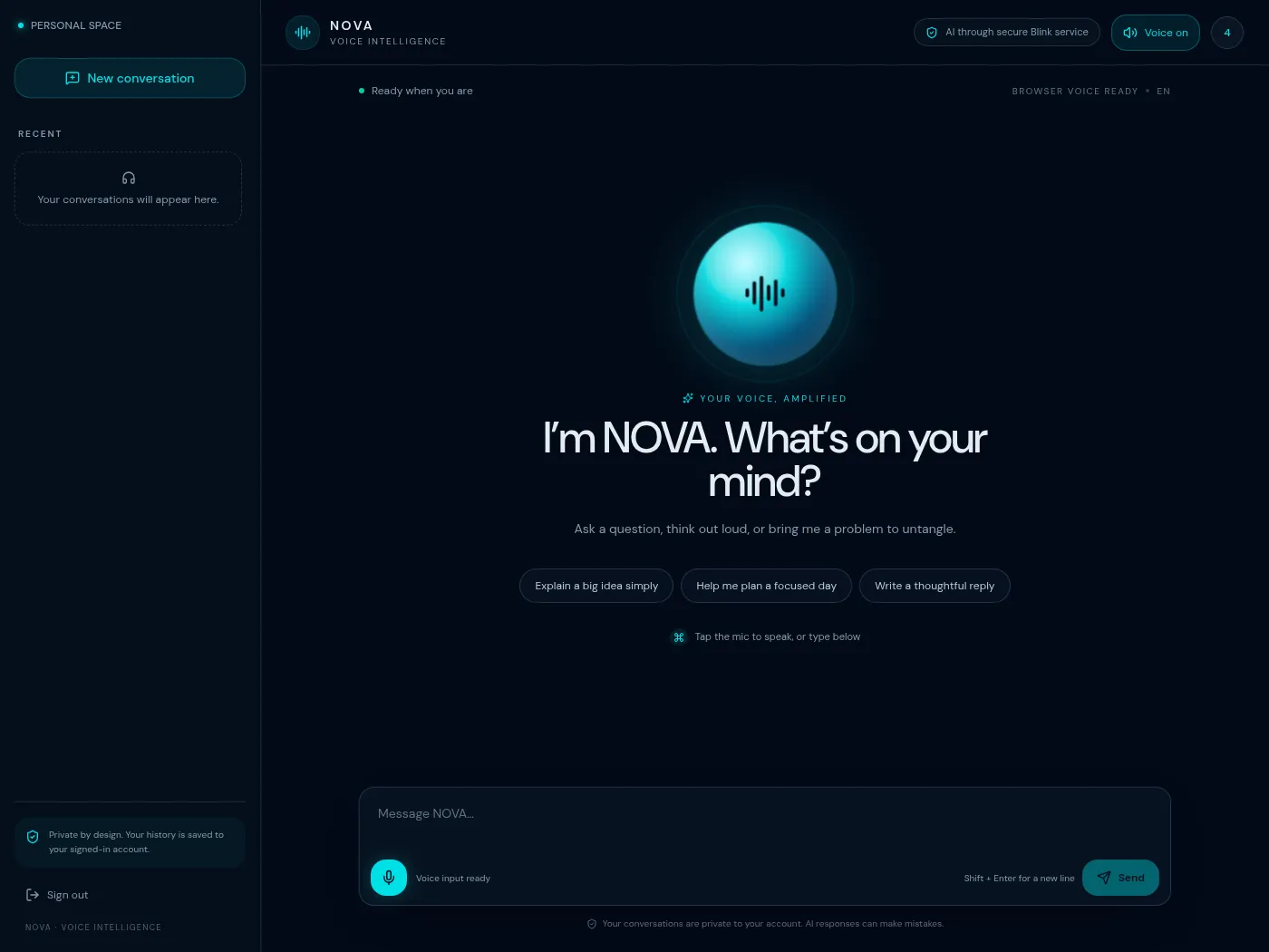 NOVA Voice Assistant
