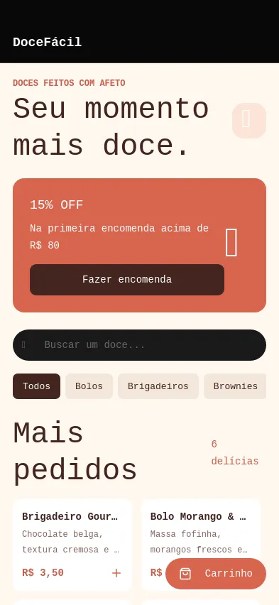 DoceFácil Mobile Suite