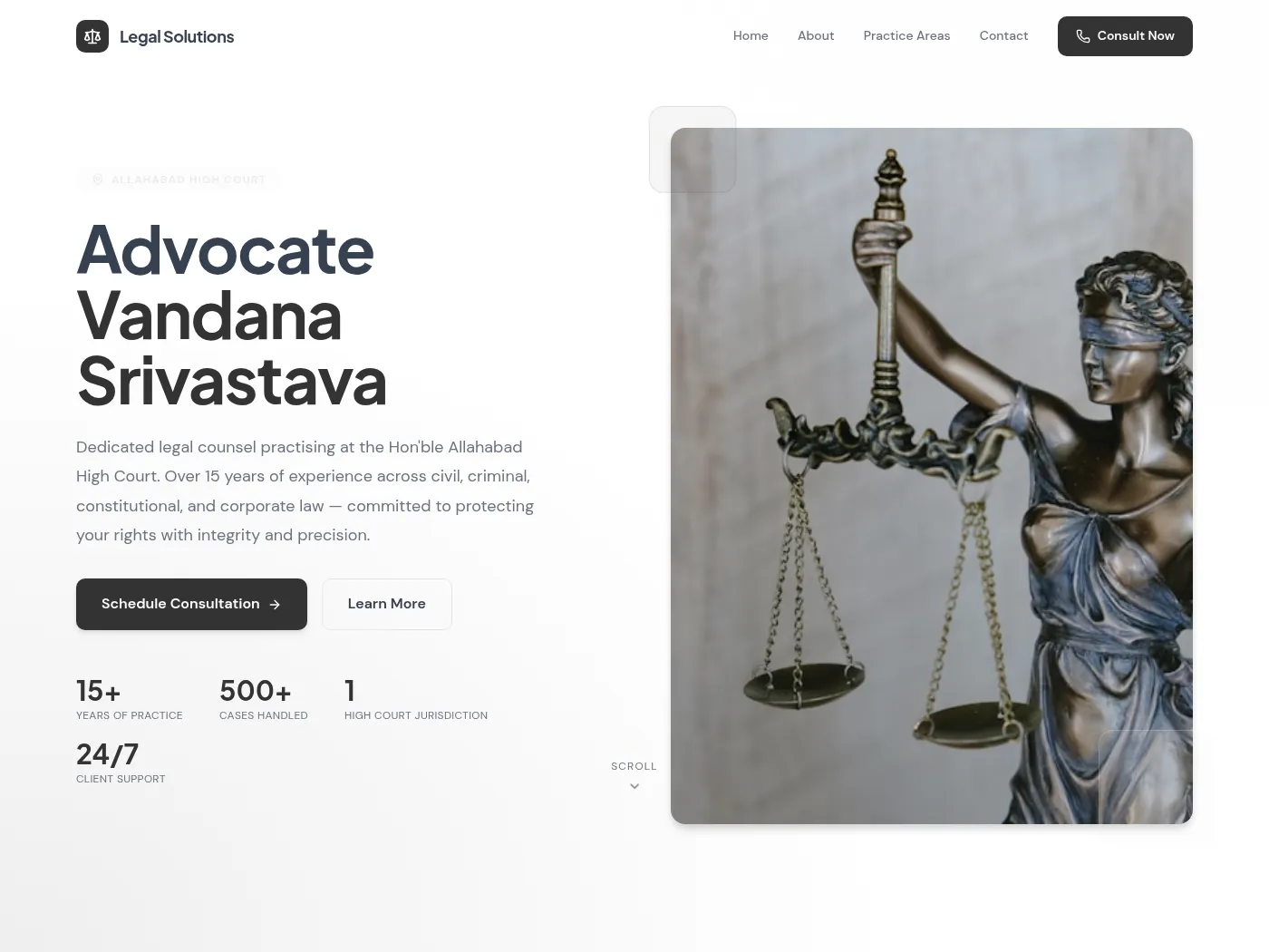 Legal Solutions Web Portal
