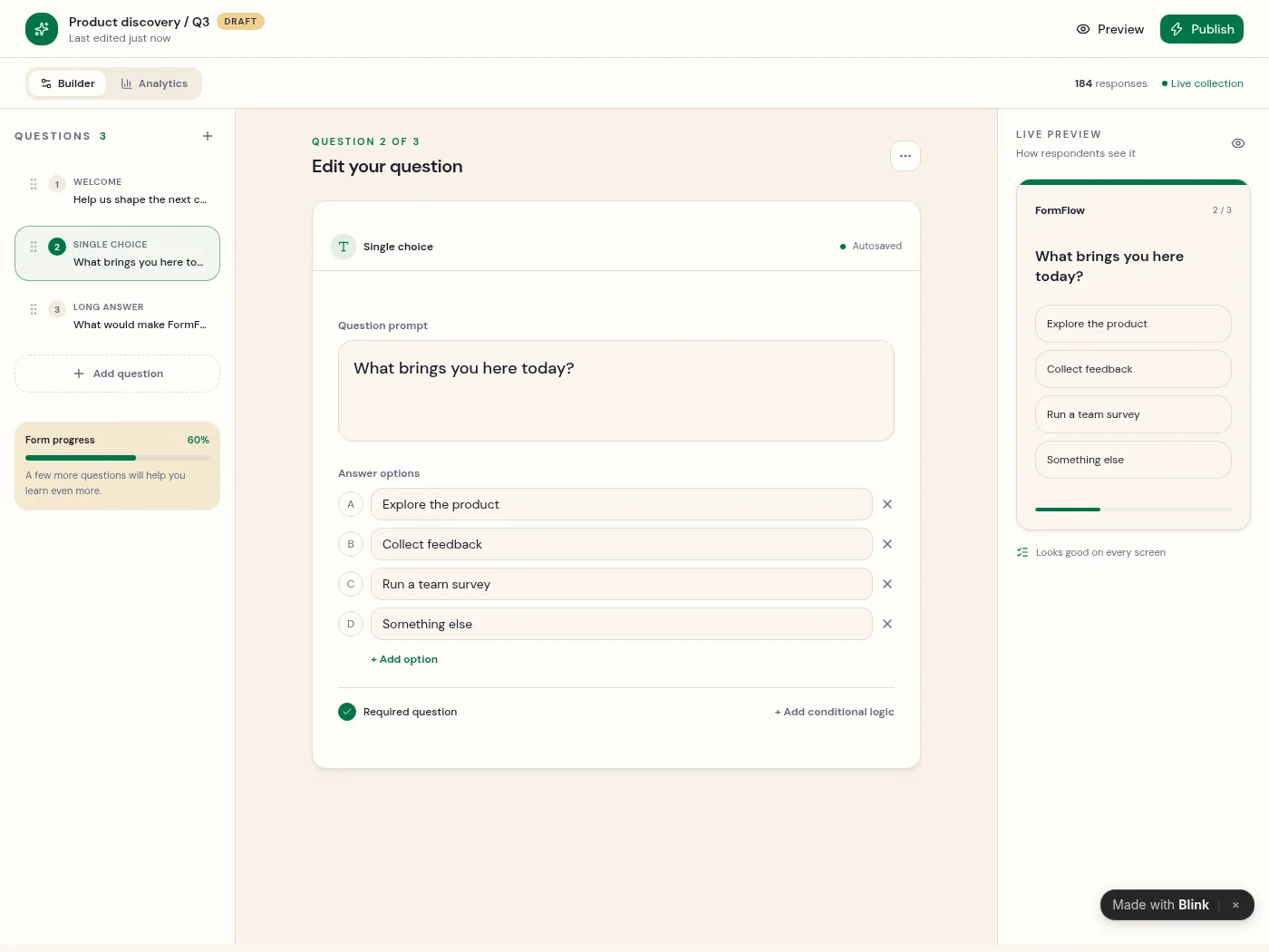 FormFlow Builder