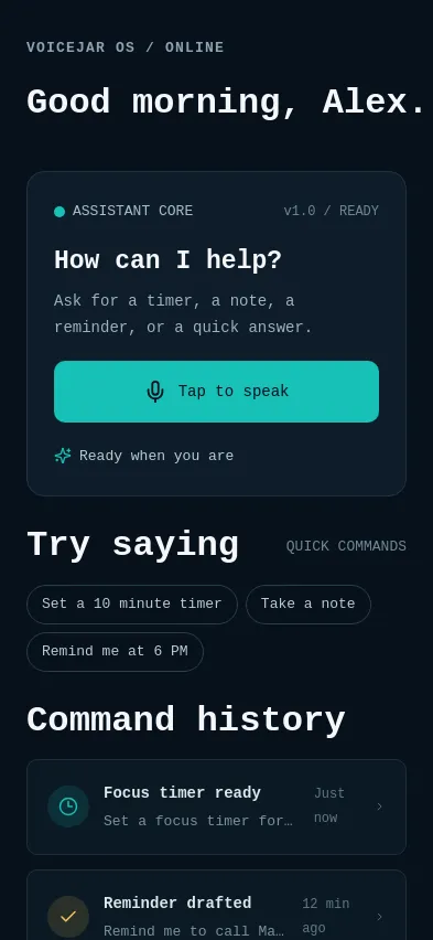 VoiceJar Assistant