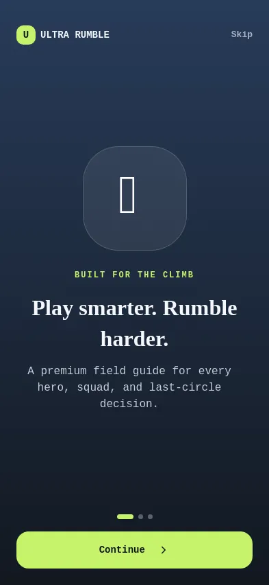 Ultra Rumble Companion