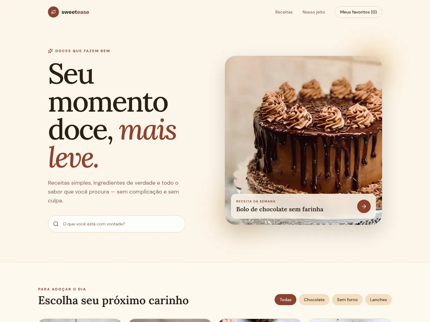 SweetEase Recipes