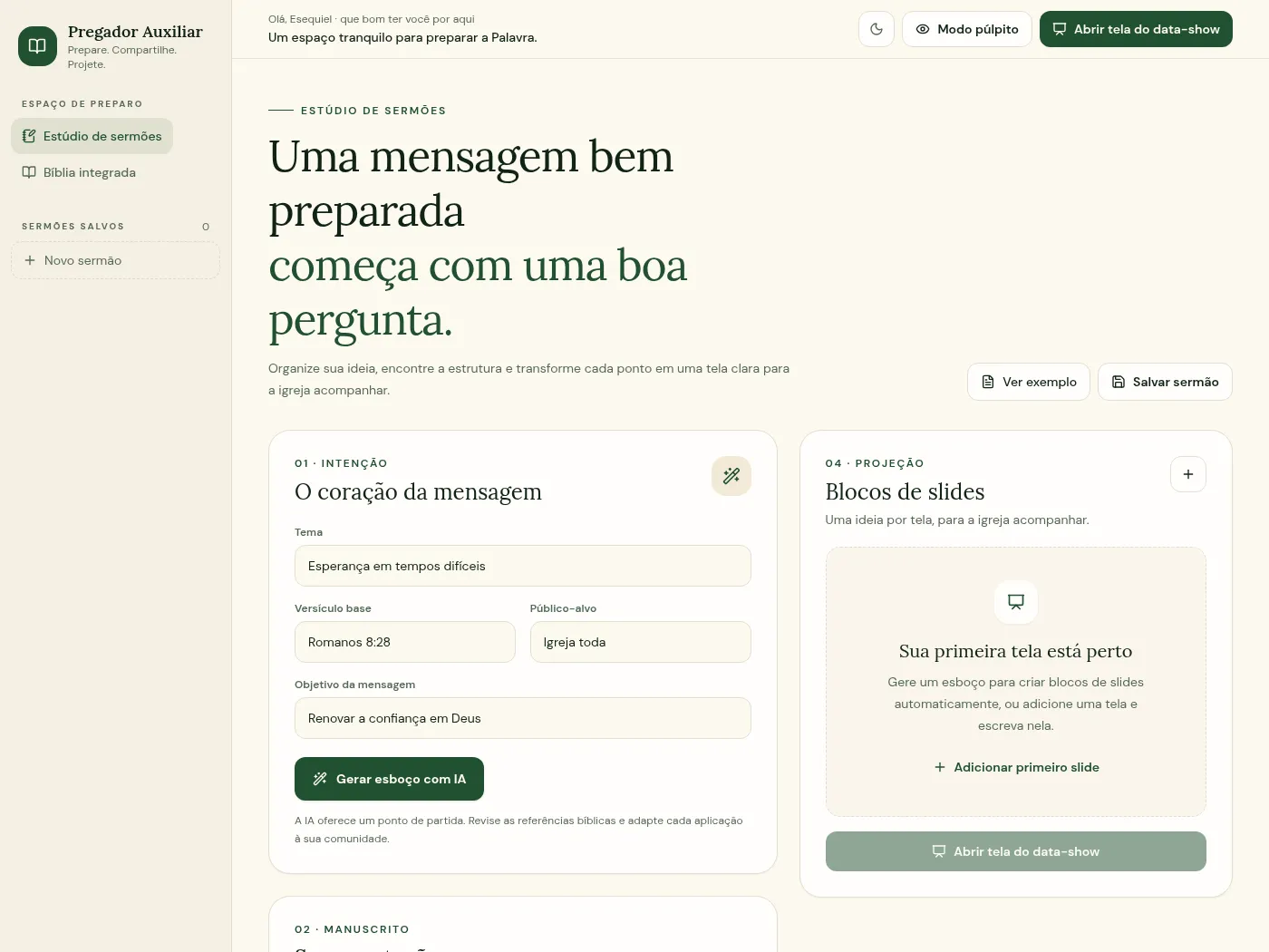 Pregador Auxiliar