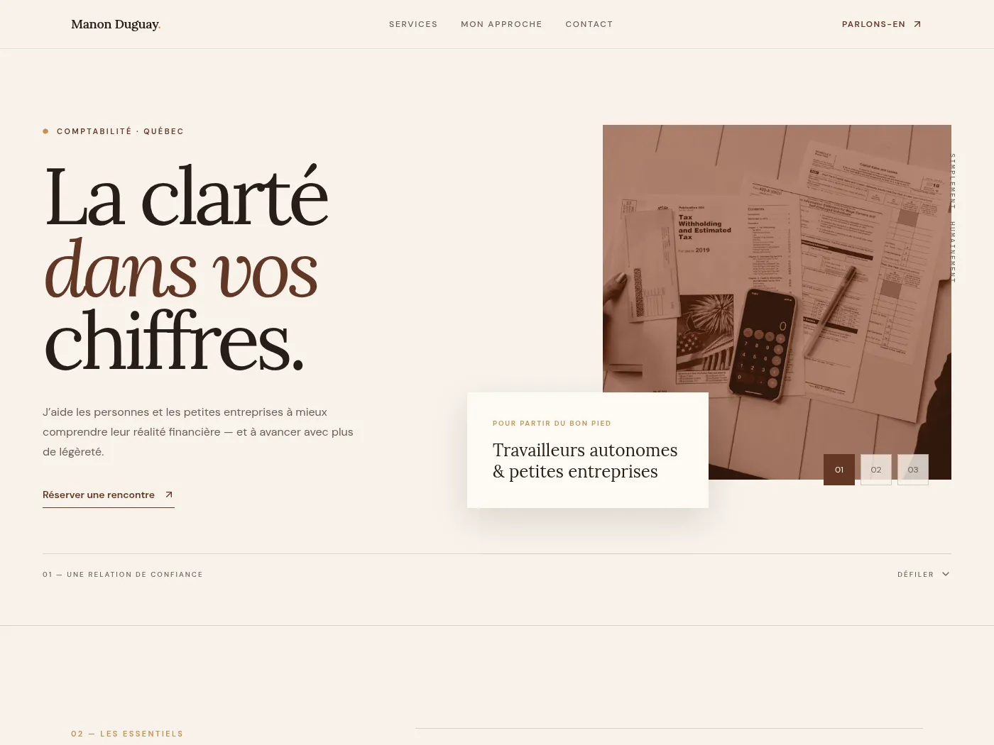Manon Comptabilité Web
