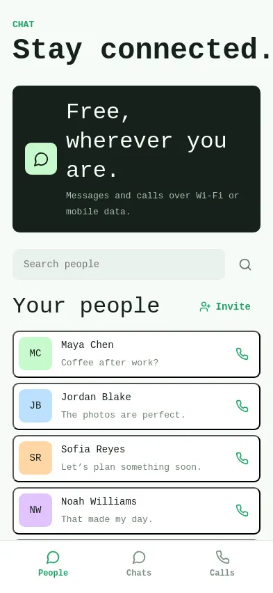 Chat Free Connect