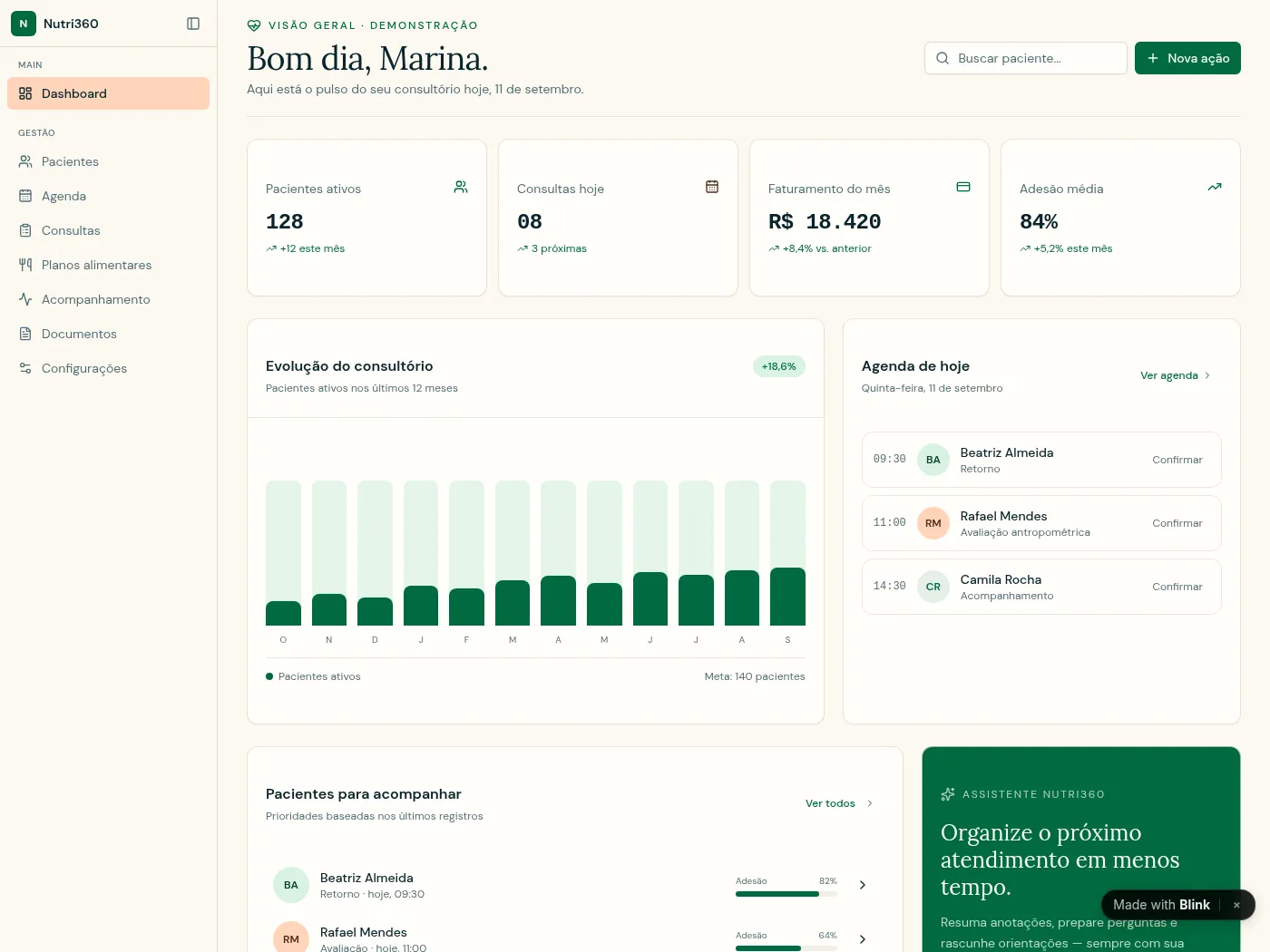 Nutri360 Pro Platform