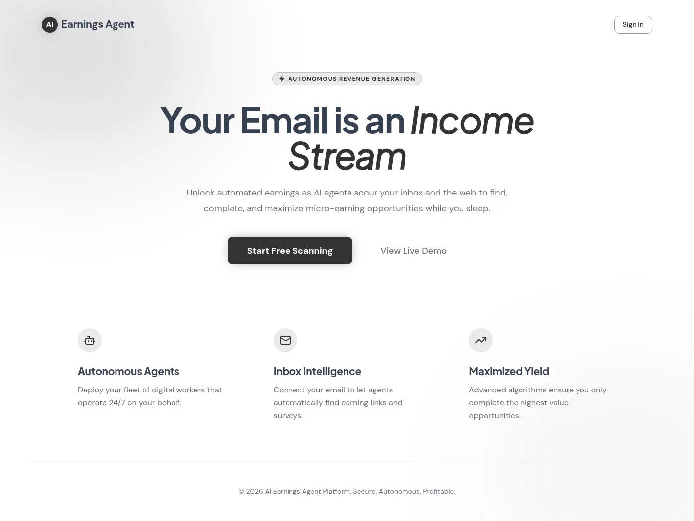 AI Earnings Agent