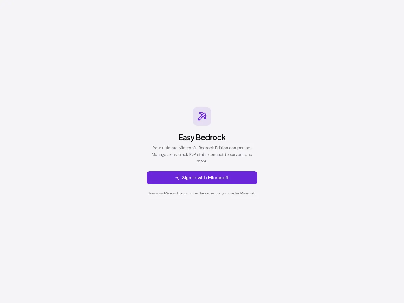 Easy Bedrock Companion