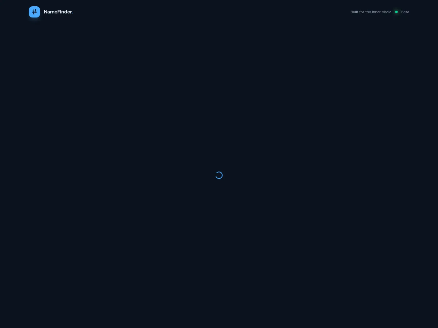 Discord NameFinder