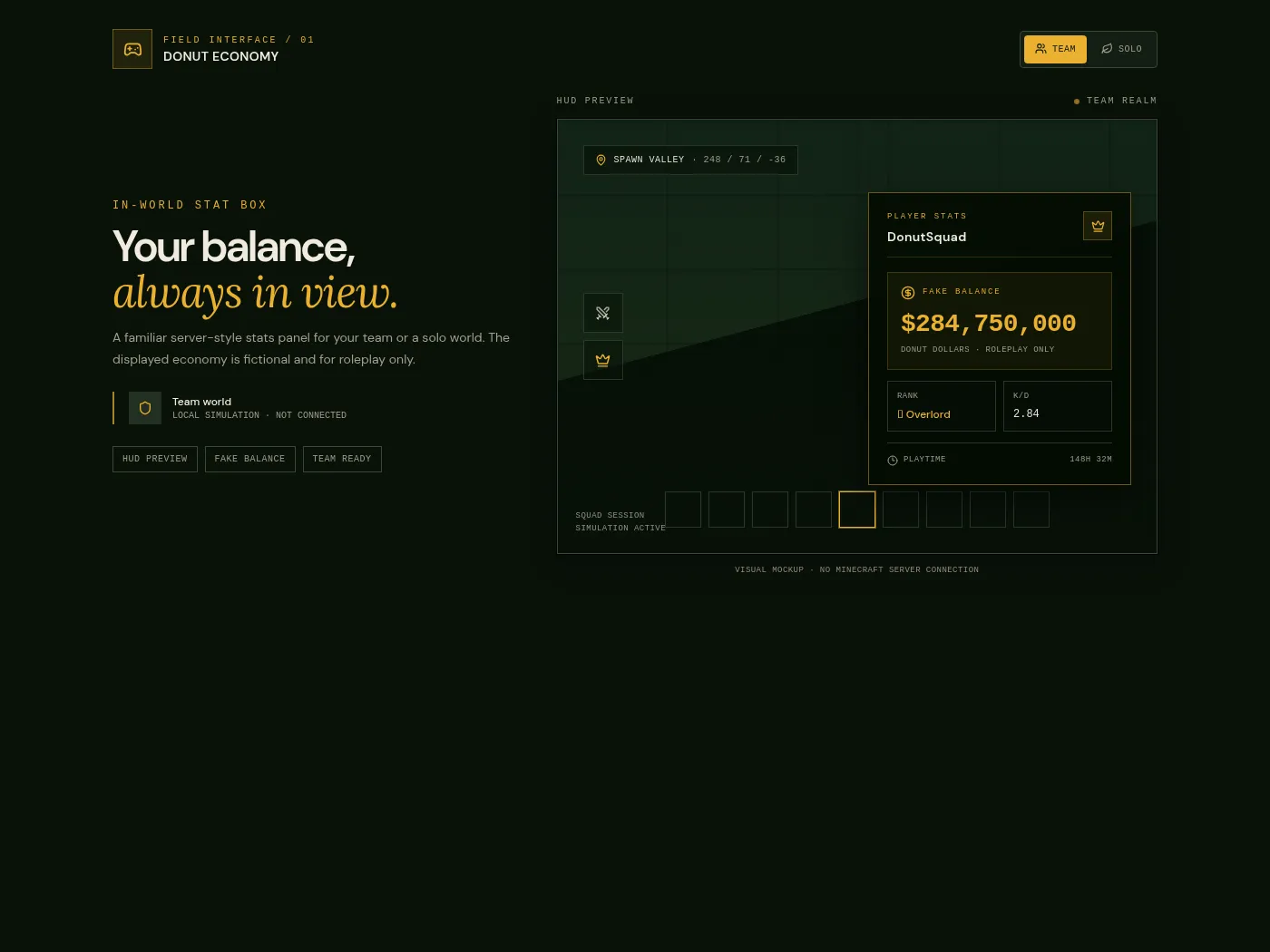 Donut SMP Fake Currency Mod