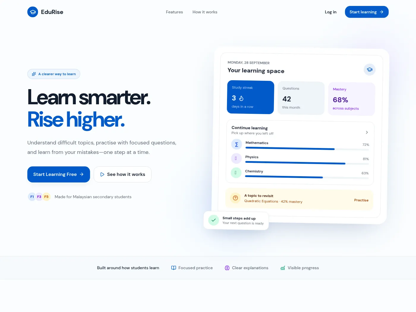 EduRise Learning Platform