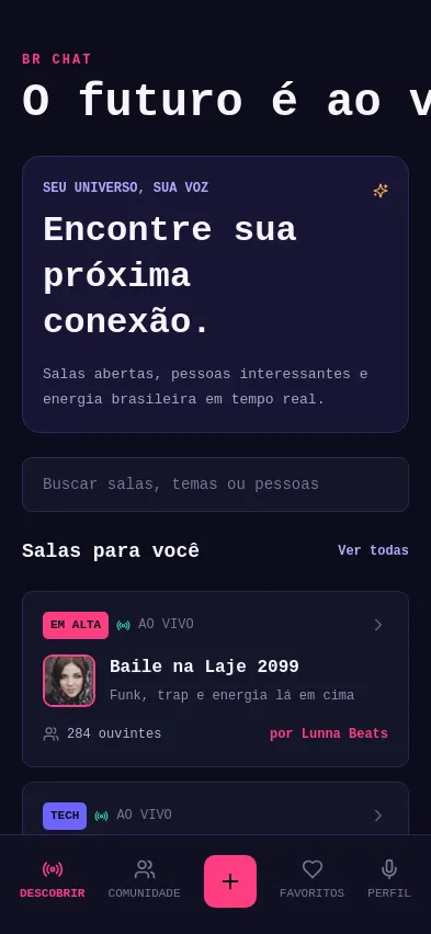 BR CHAT Futurista