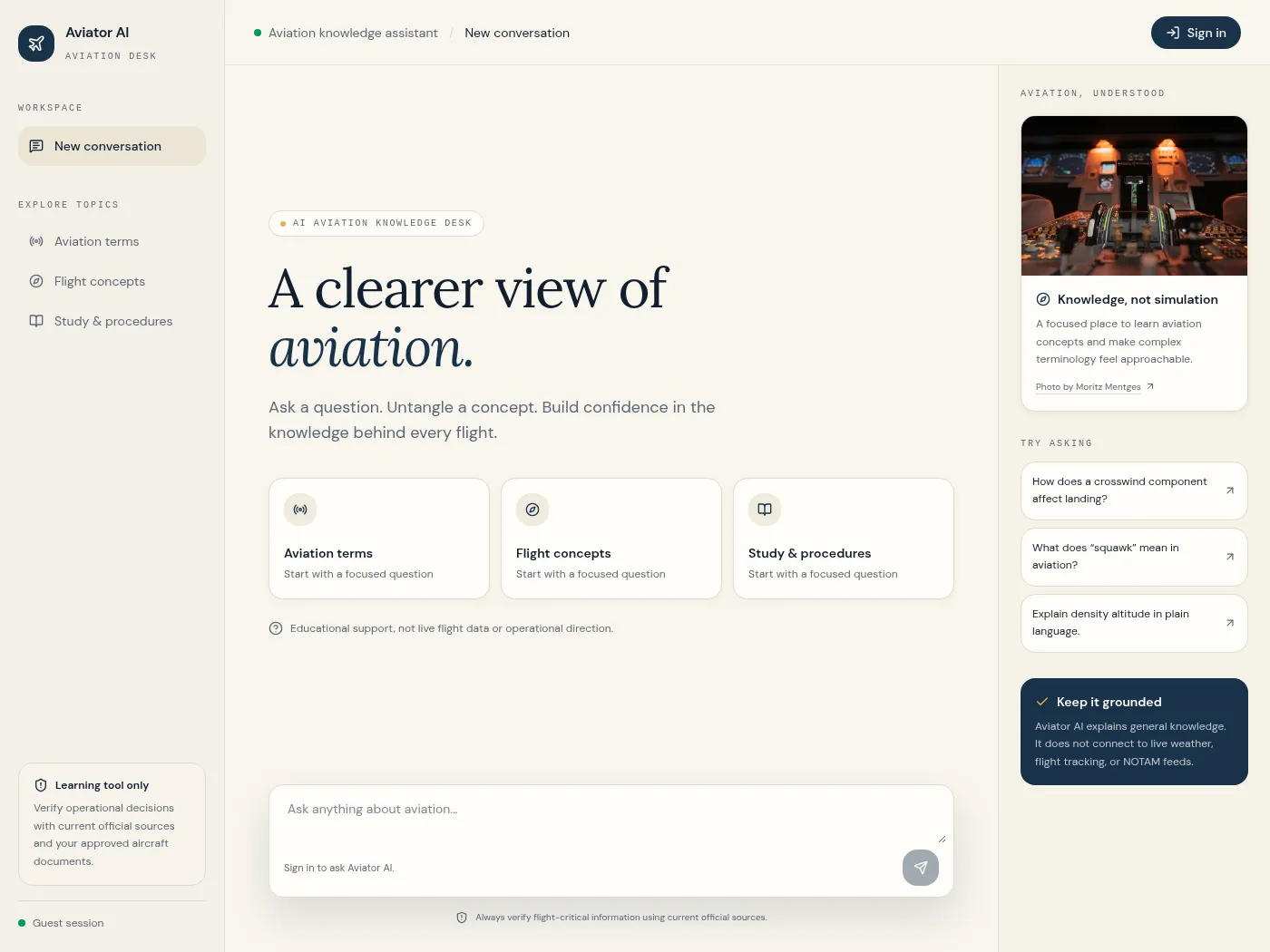 Aviator AI Assistant