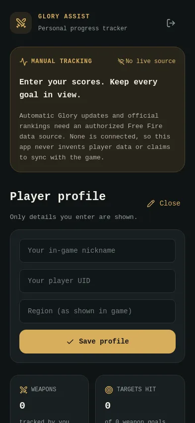 Glory Assist for Free Fire