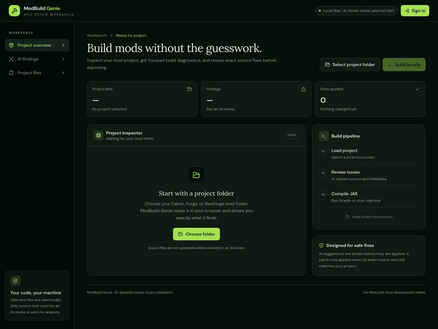 ModBuild Genie