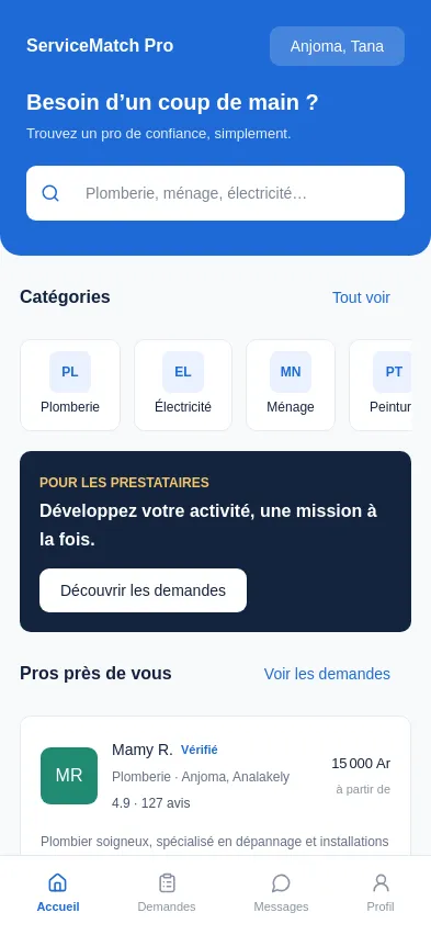 ServiceMatch Pro