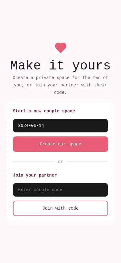 Loving – Couples Connection App